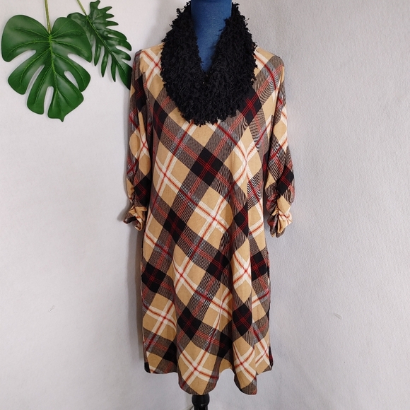 Robert Louis | Dresses | Robert Louis Nova Check Plaid Dress | Poshmark